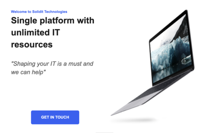 #1 IT Services for Small Business - Solidit Technologies